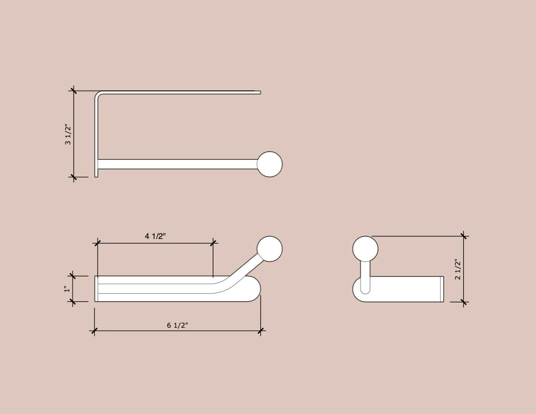 Tissue roll holder - onefortythree