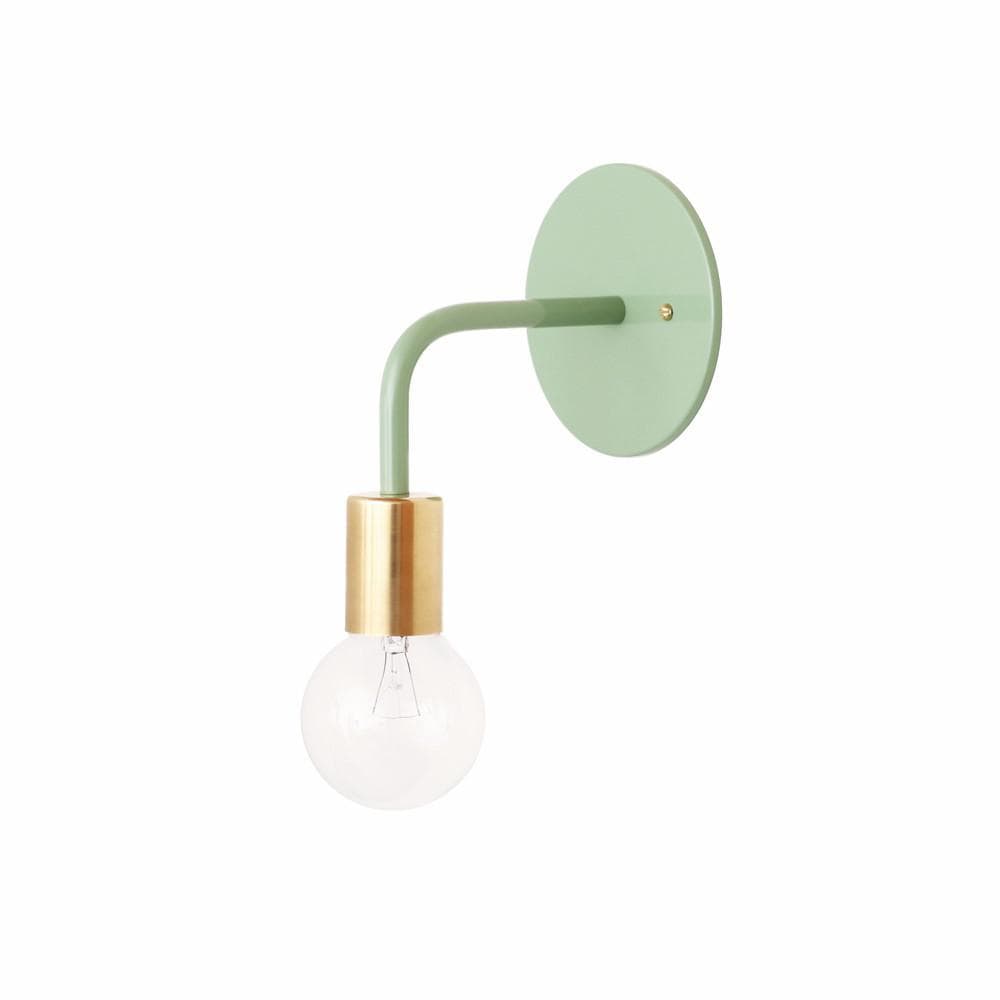 Modern Hardwired Wall Scone with Metal Socket - onefortythree